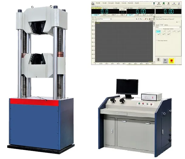100KN-2000KN Hydraulic Universal Testing Machine for Rebar
