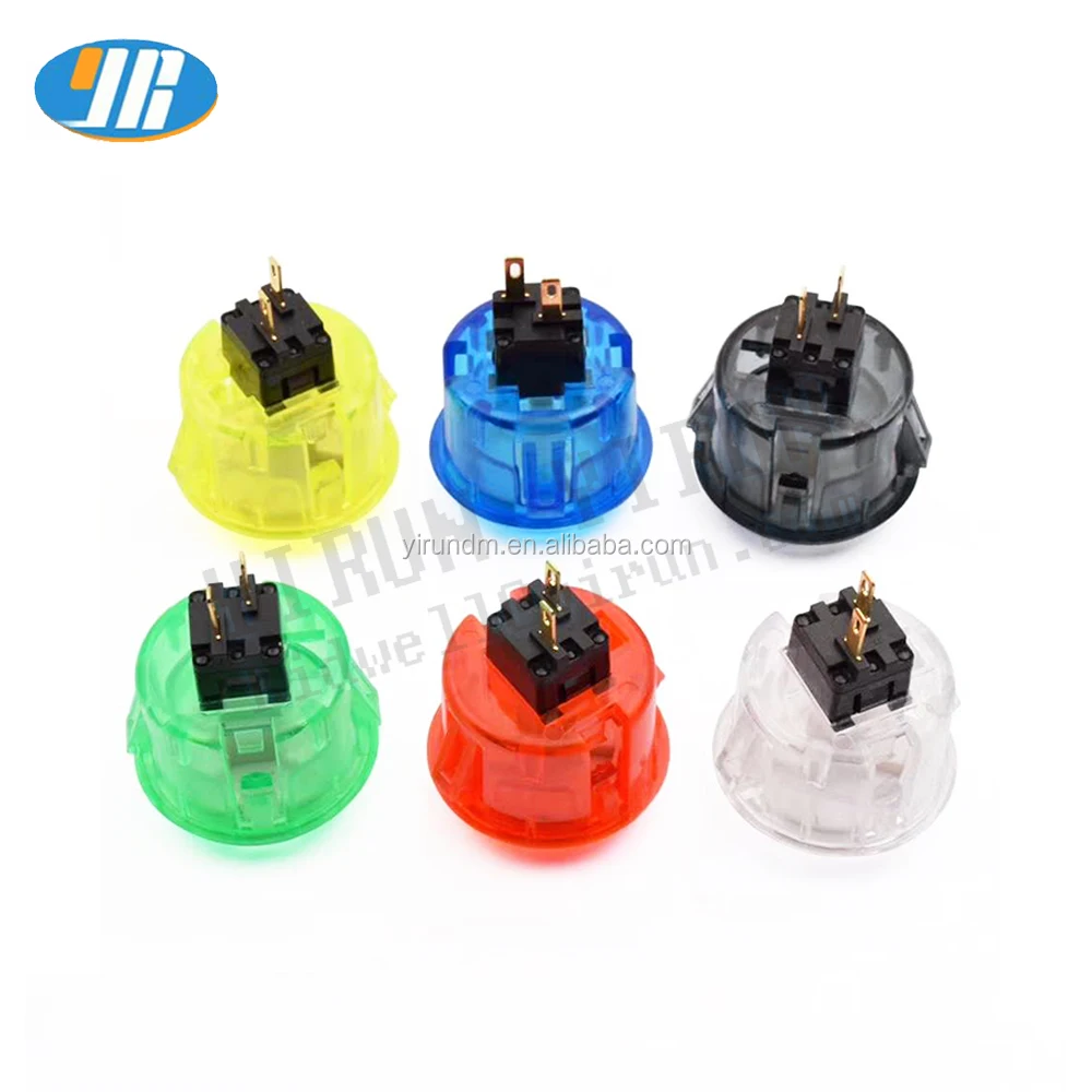Acrylic Crystal Button Arcade Start Switch Sanwa Type Obsc-30 Clear ...