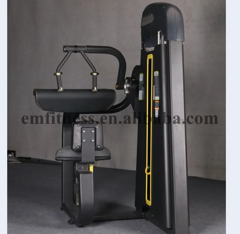 Seated Triceps Arm Extension Machine / Indoor Gym Equipment - Buy ...