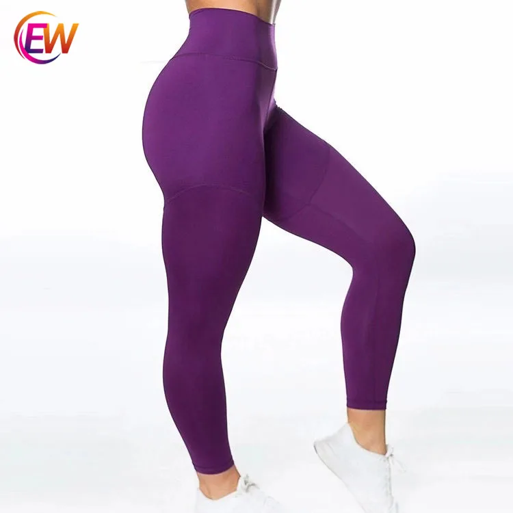 Women Wholesale Active Wear Custom Flesh Colored Yoga Pants - Buy Women ...