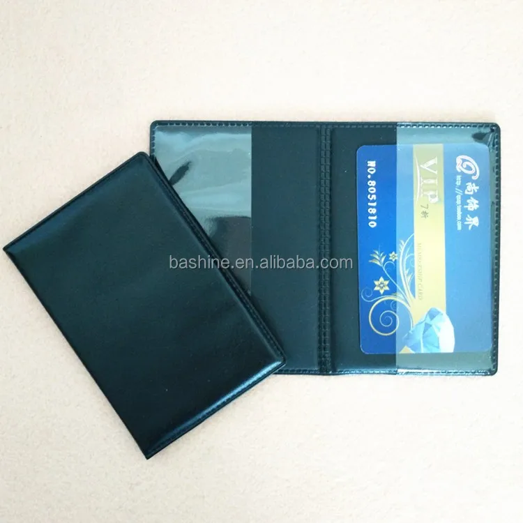 Black Pvc Driving License Card Holder - Buy Pvc Card Holder,Pvc Driving ...