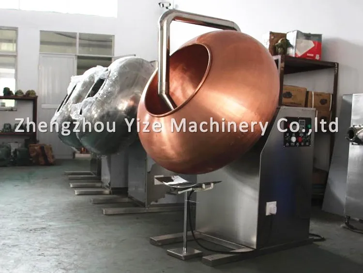 Sugar Candy Glazing Coating Machine Nuts Sugarcoat Pan Machine - Buy ...
