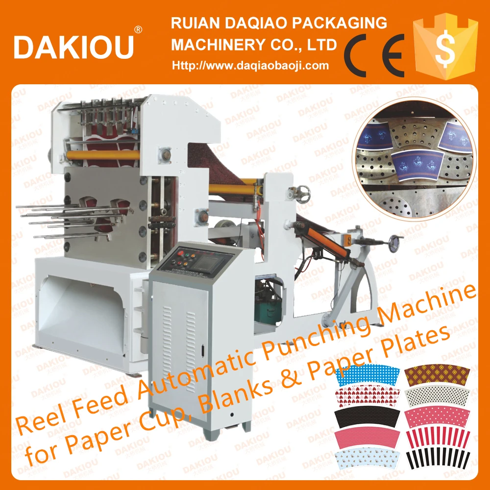 Ruian Speed Fast Flexo Printing Reel Feed Automatic Paper Punching ...