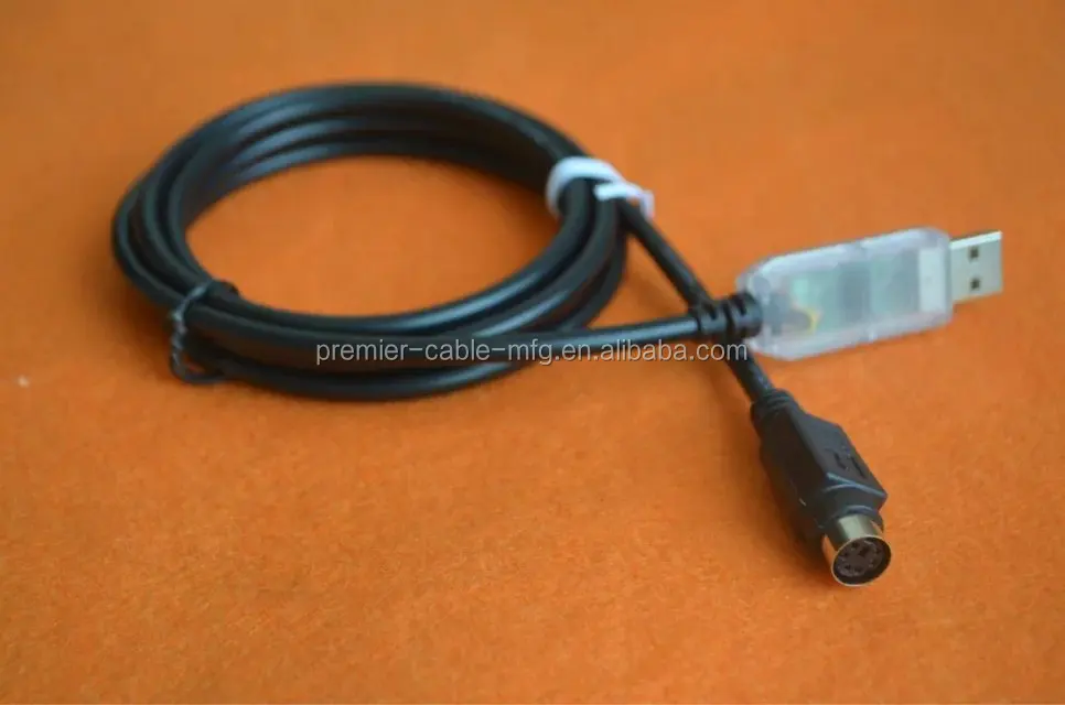 Usb Programming / Cat Cable For Radios With 6-pin Din Connector - Buy ...