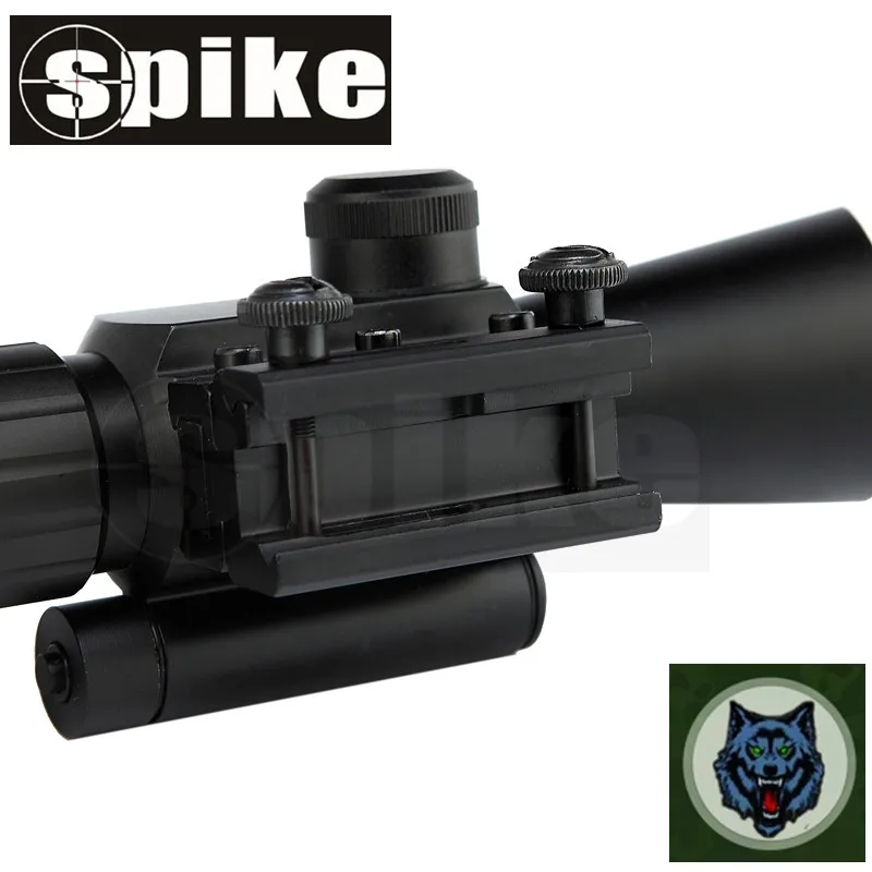 Spike 4x30/m7 With Dual Illuminated Infrared Scope With Red Laser Sight ...