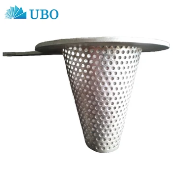Stainless Steel Wire Mesh Cone Strainer Filter For Industrial Water ...