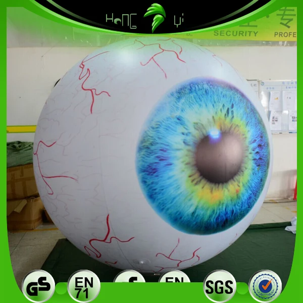 Top Quality Oem Factory Production Attractive Big Inflatable Eye Ball ...