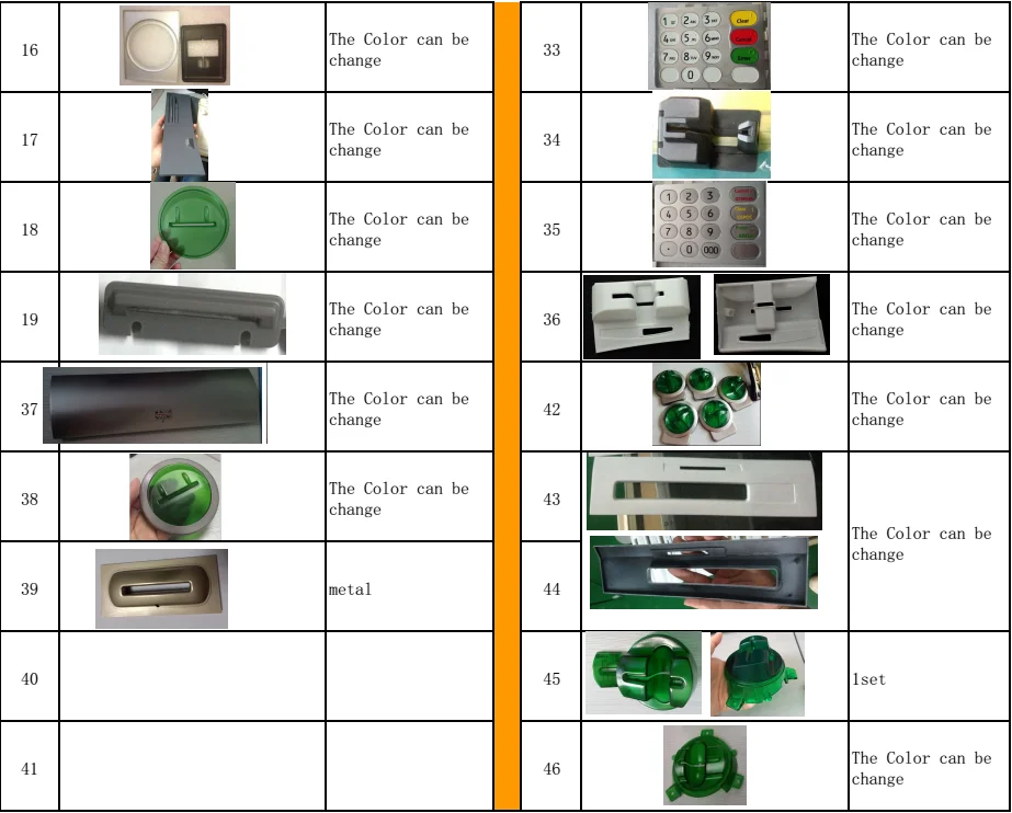 Atm Parts For Wincor Anti Skimmer Supplier / Atm Keypad Bezel Overlay ...