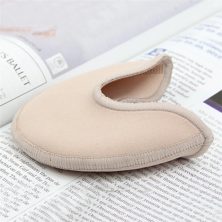 Sp00004 Soft Ballet Pointe Shoe Knitted Fabric Covered Gel Toe Cap ...