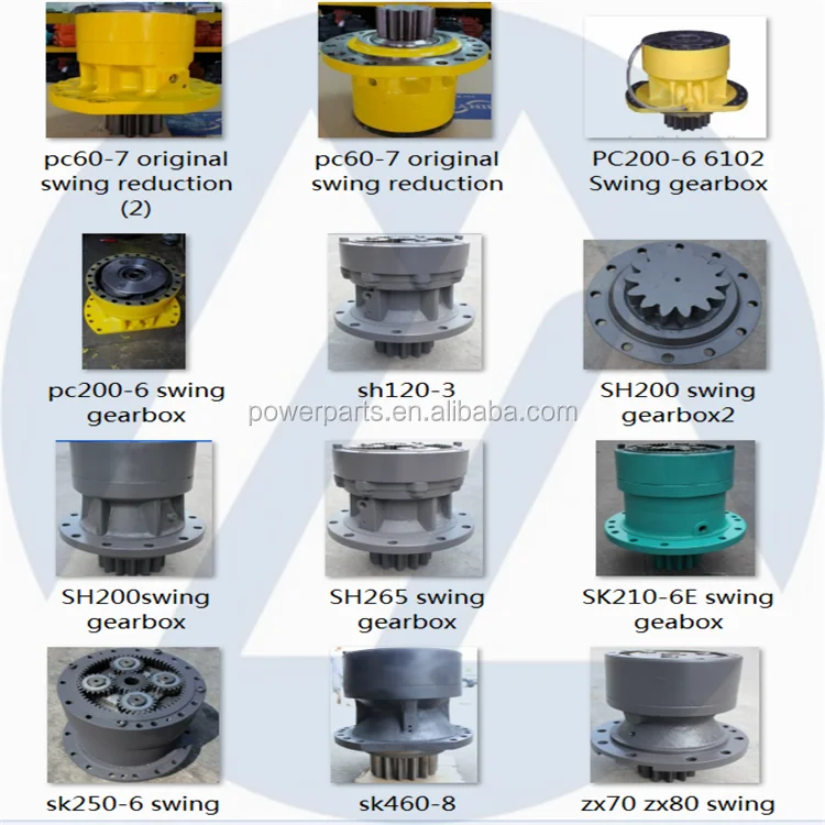 Sy215 Swing Reduction Gearbox Excavator Swing Gearbox For Sany Sy200 ...