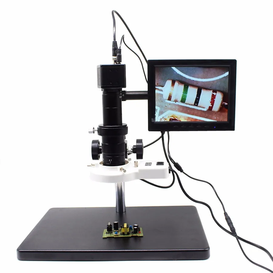 7-150x Ke208-a Avec 8 "lcd Électronique Zoom Oculaire Vidéo Microscope ...