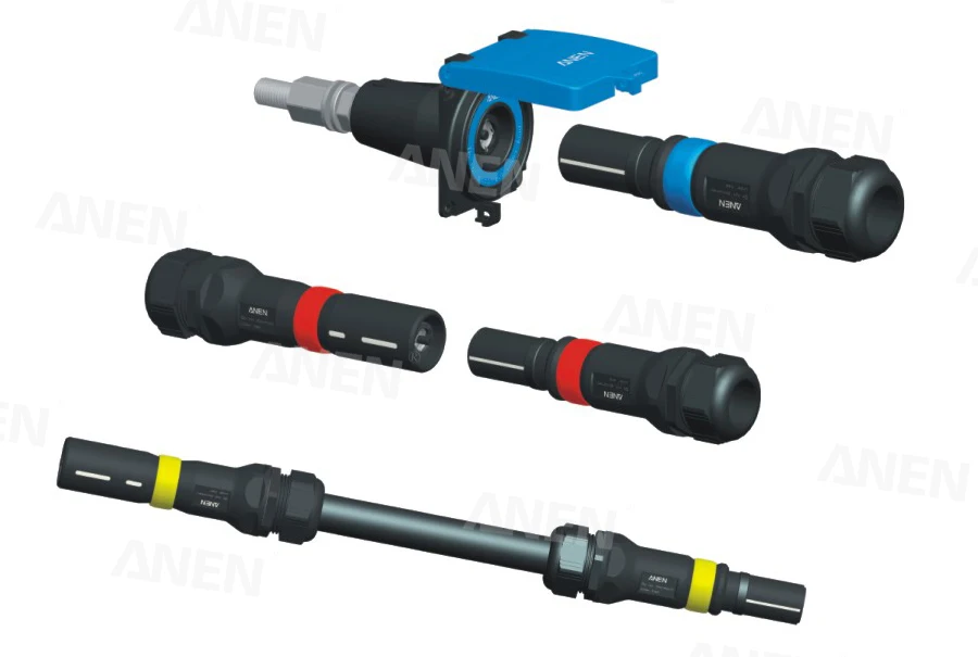 1000a 1000v Waterproof Industrial Connector Plug - Buy Round Connector ...