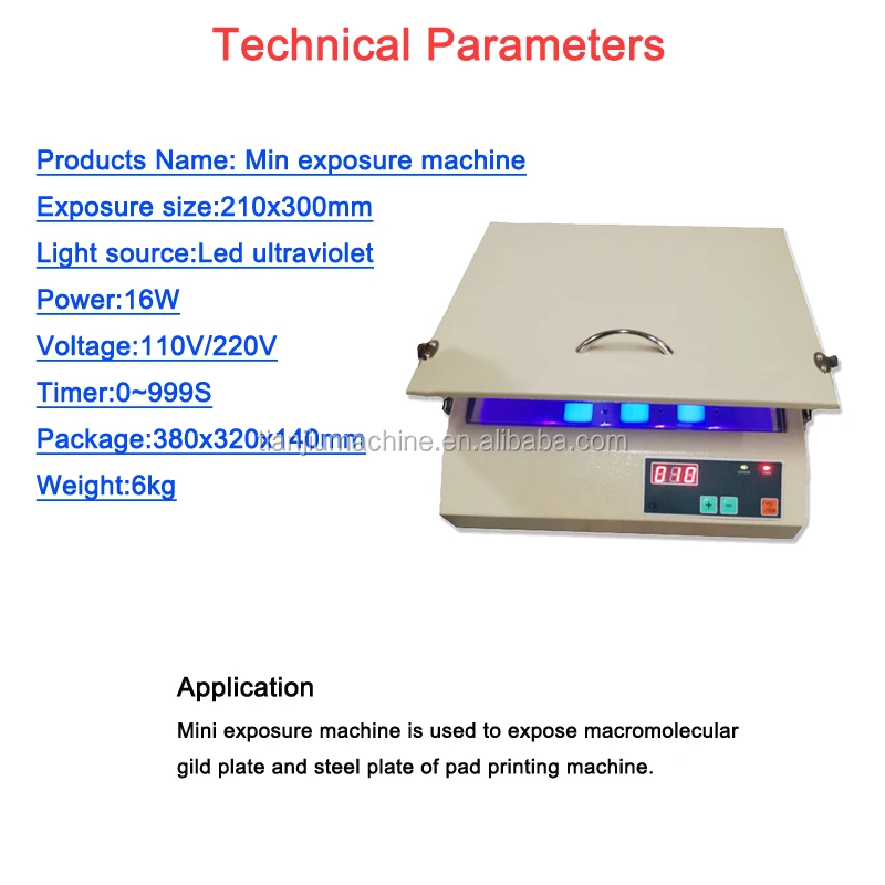 Min Led Uv Exposure Unit For Pad Printing - Buy Led Exposure Unit,Cheap ...