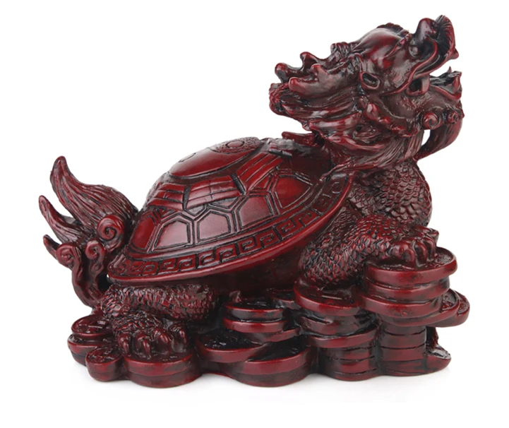 Feng Shui Dragon Turtles Figurine for Home Decoration - Chinese Dragon ...