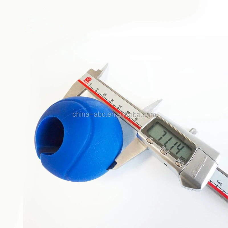 Spherical Silicone Barbell Dumbbell Grip For Gym Fitness Blue ...
