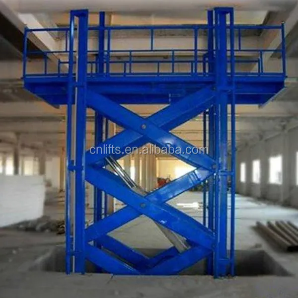 Small Electric Portable Hydraulic Scissor Lift Platform - Buy Small ...