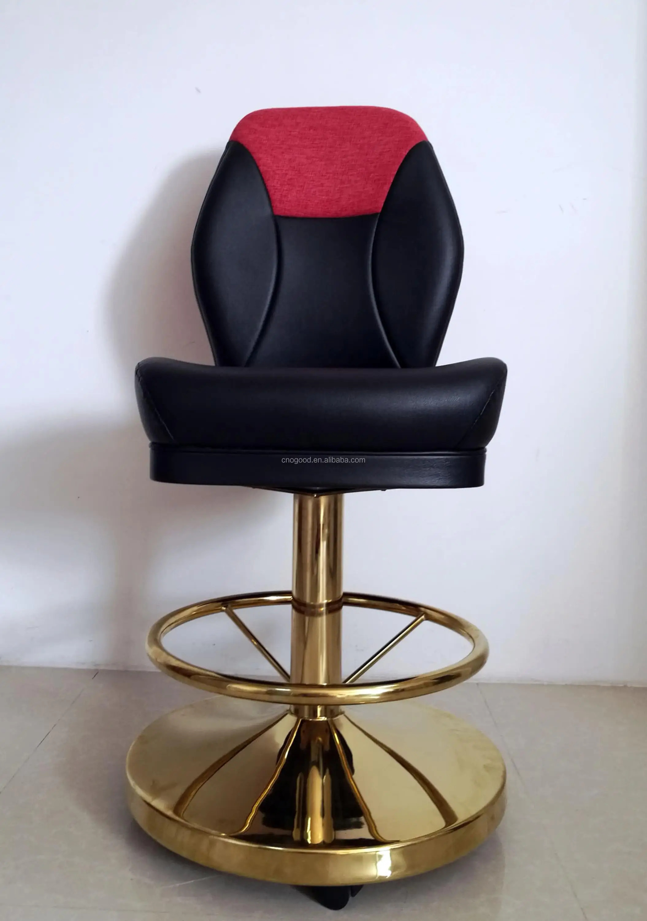 Blue Metal Leg Pu Fabric Casino Slot Machine Chair - Buy Fabric Slot ...