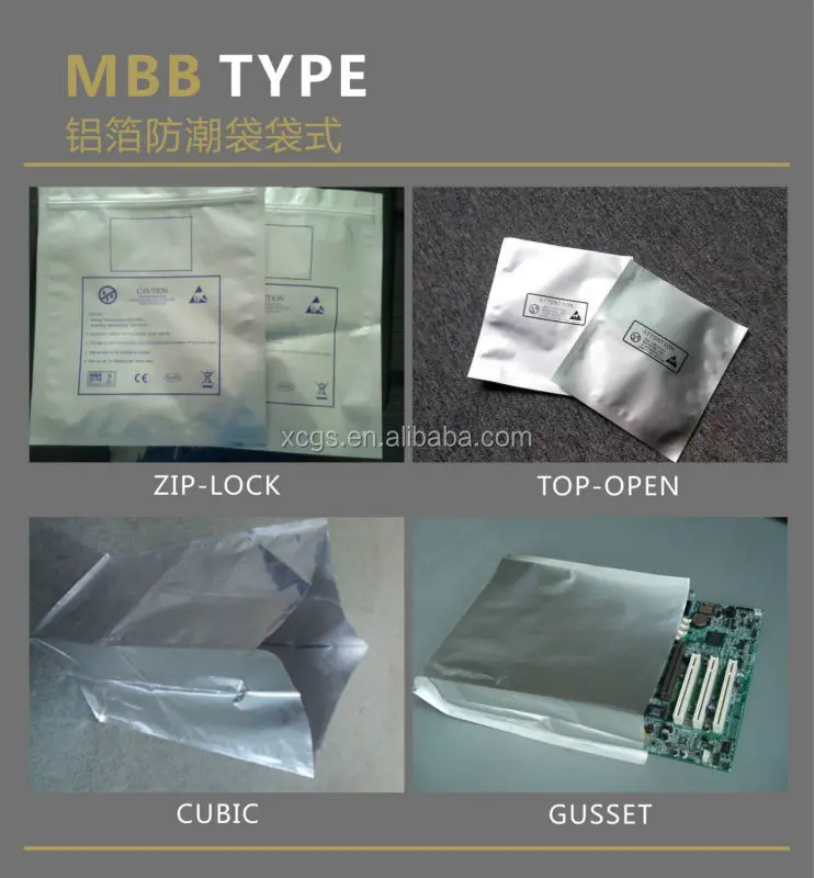 Esd Mbb/transparent Moisture Barrier Bags/anti Moisture Bags - Buy Esd ...