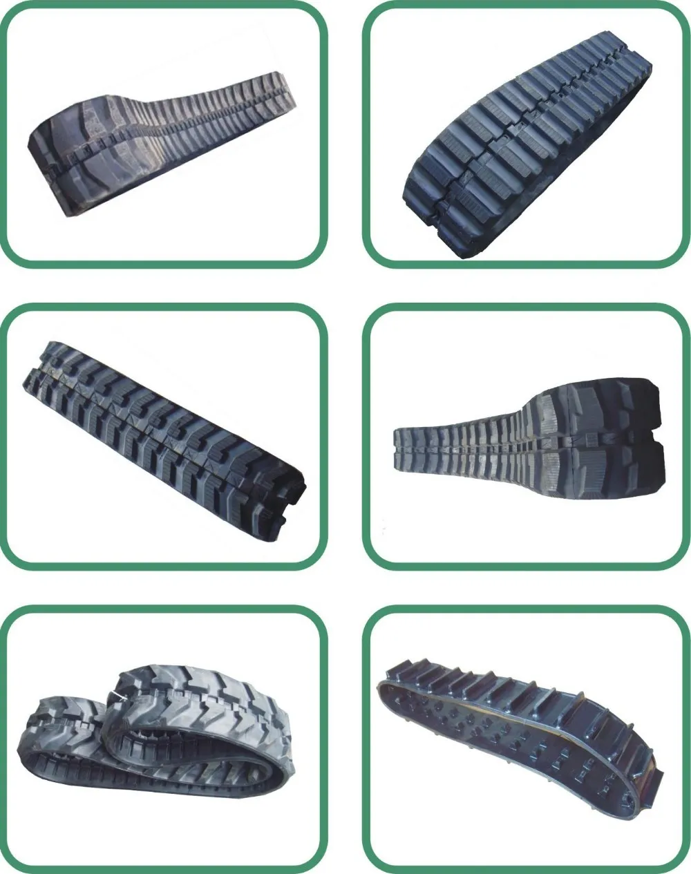 Rubber Track - Buy Dozer Rubber Track,Agricturemachine Rubber Track ...