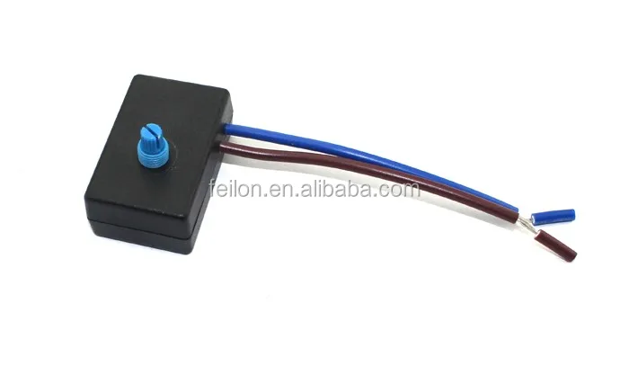 220v-240v Euro Type Inline Rotary Dimmer Switch Also Can Dimming The ...