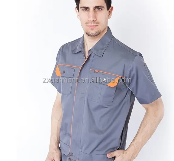Summer Short Sleeve Maintenance Uniforms Oem Wholesale Manufacturer ...