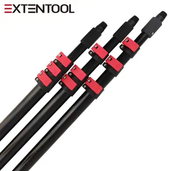 24ft/foot Aluminum Telescopic Pole 7 Meters Strong Adjustable Extension ...