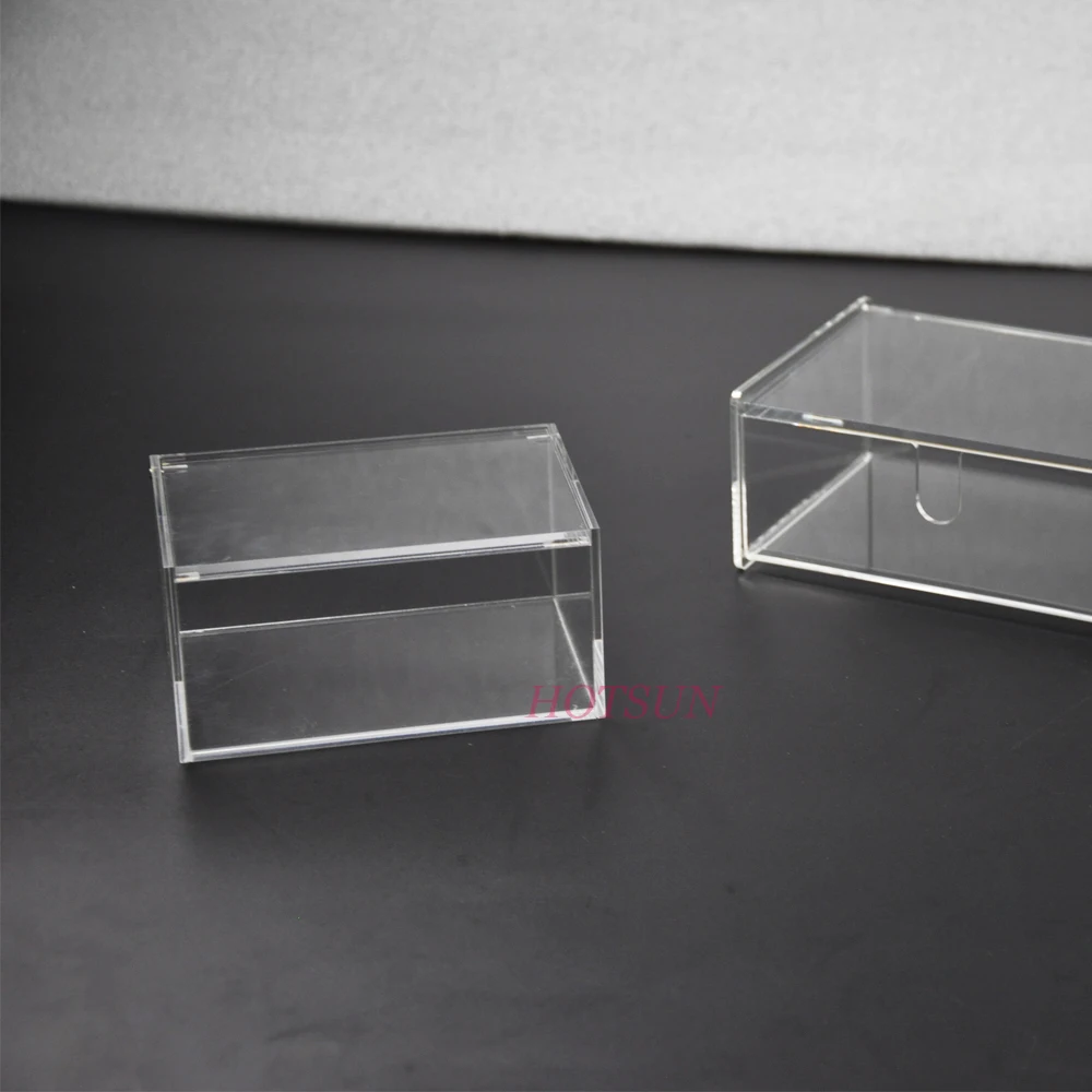 Clear Acrylic Display Cube Box - Small Acrylic Box