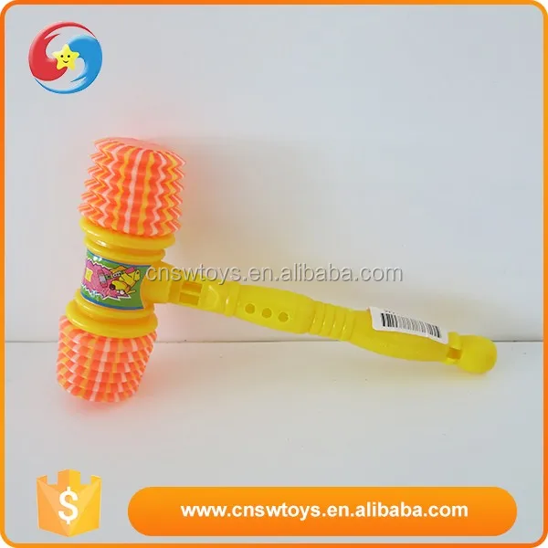 Cheap Custom Kids Funny Mini Toy Hammer with Whistle