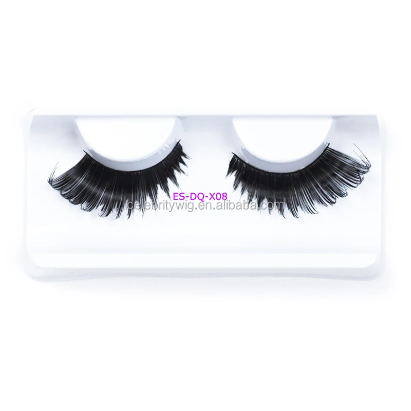 Drag Queen Faux Eyelashes - Cosplay Silk Lashes Makeup