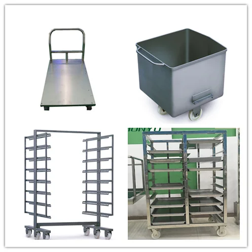 304 Stainless Steel Container /tote Cart /trolley For Meat - Buy ...