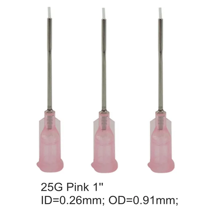 Plastic Stainless Steel Mixed Teflon Corrosion Resistant Syringe Blunt ...