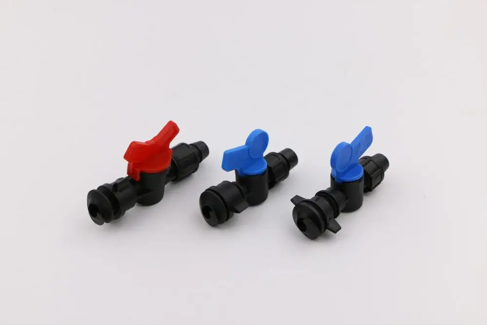 Plastic Drip Irrigation Fittings Lock End Cap For Drip Tape And Drip ...