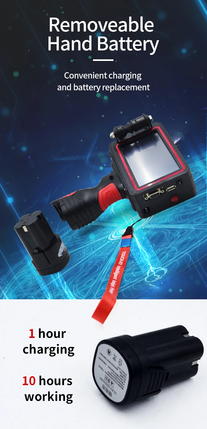 Handheld Inkjet Printer - Efficient Date Coding Solutions