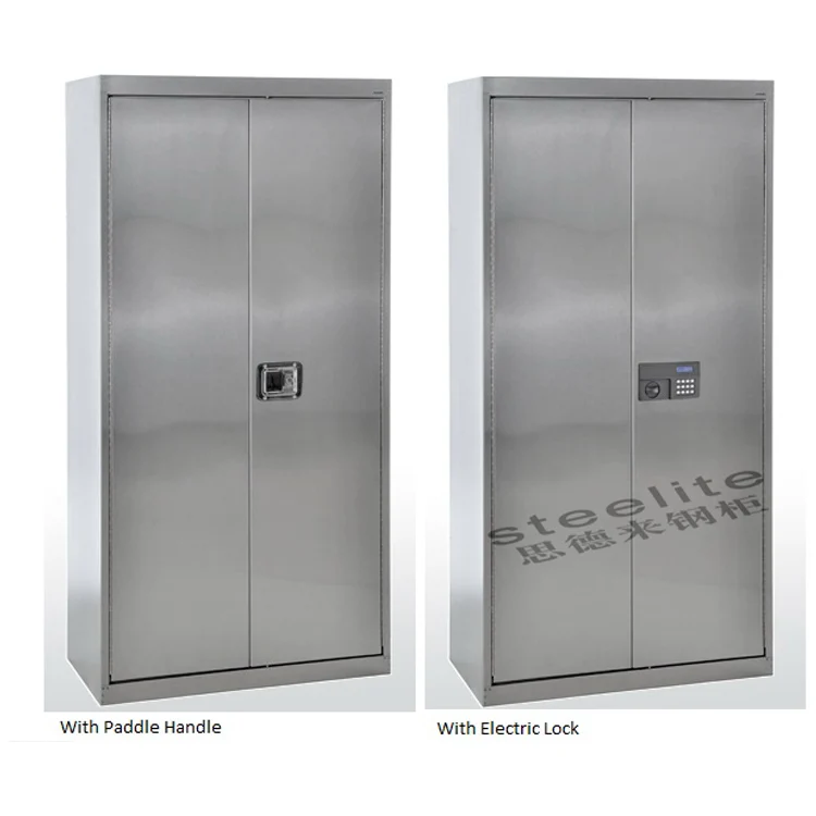 Cheap Price 4 Wheels Stainless Steel Cupboard Cabinet Cupboard On ...