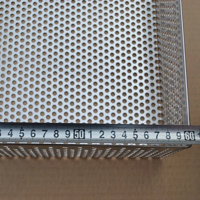 Heavy Duty Heat Resistant Tray - Stainless Steel Perforated Pan