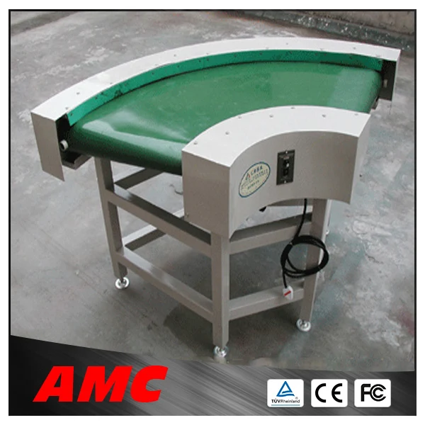90 Degree Curve Belt Conveyor 90 Degree Turn Belt Conveyor Line - Buy ...