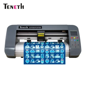 Teneth Flatbed Plotter Cutter/mobile Skin Cutting Software Cutting ...