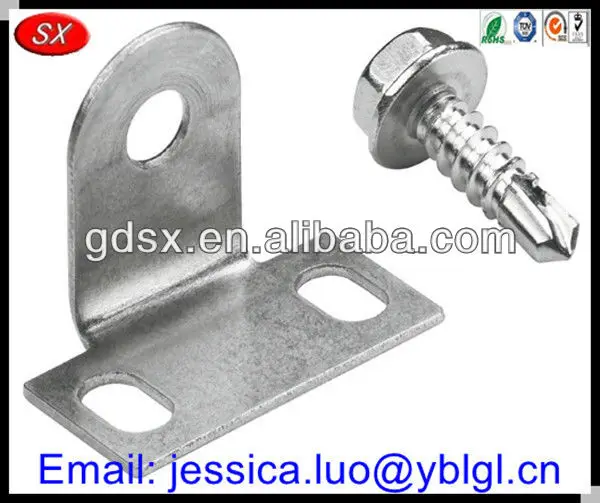 High Precision Customized L Shaped Metal Bracket,High Polished L ...