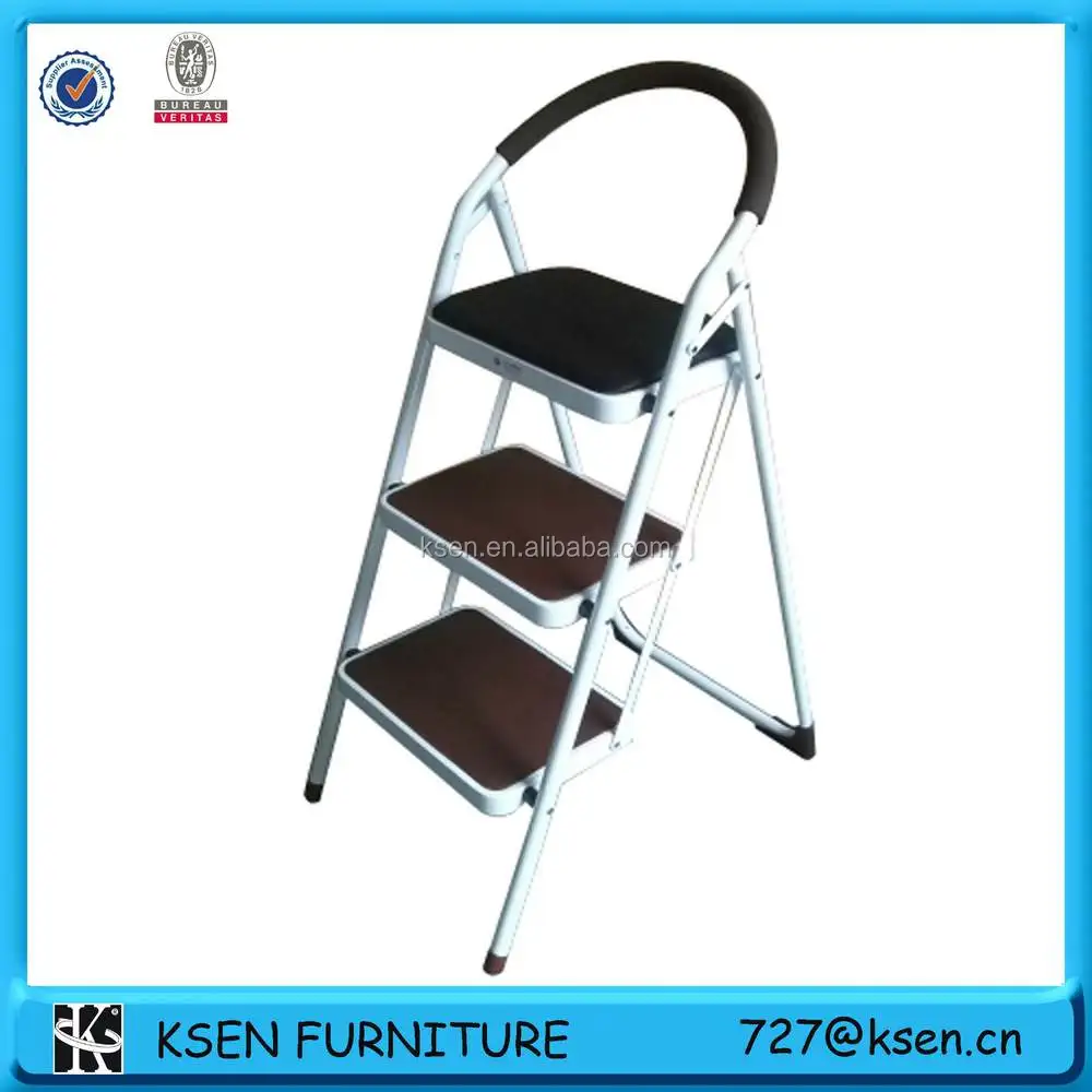Ce Approval Iron Ladder Folding Narrow Step Ladders Chair Combination ...