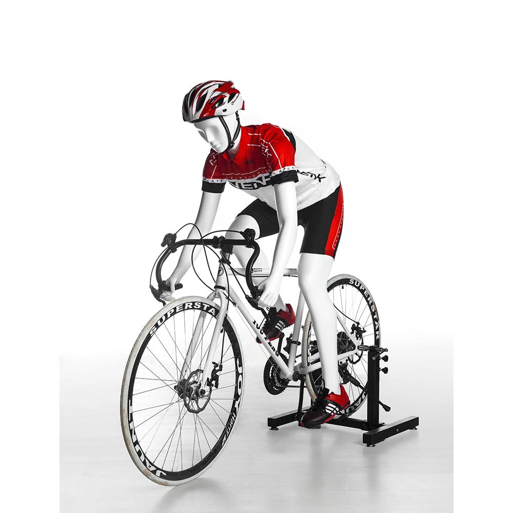 Bicycle Mannequin Cycling Road Bike Riding Female Sports Mannequins ...