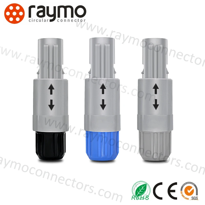 Medical Application Plastic Push Pull Connector - Buy Cable Mounted ...