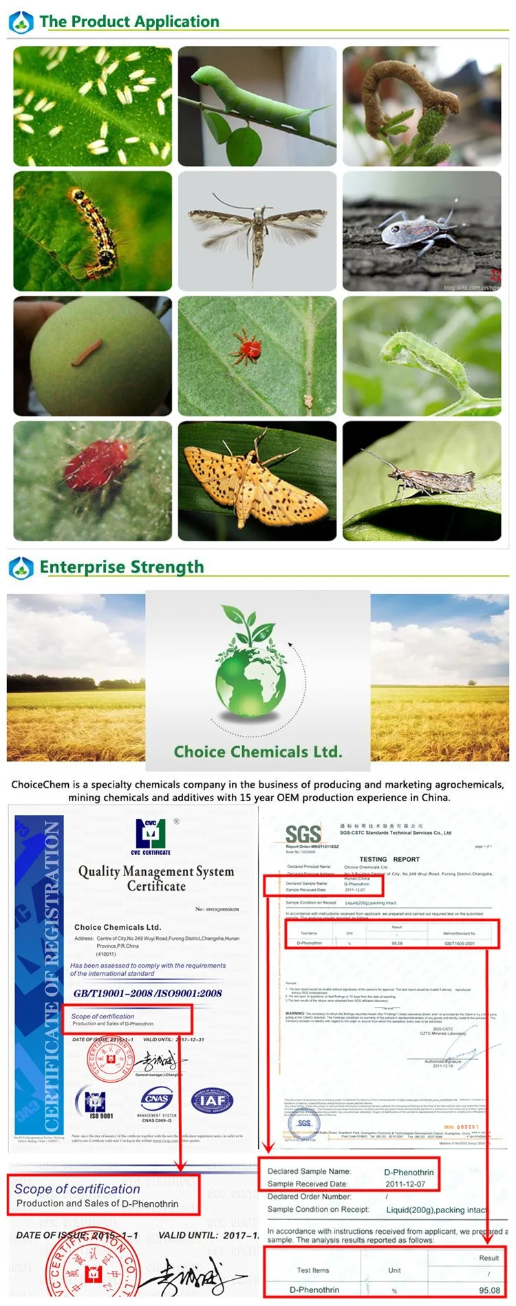 95% Tc Agrochemical D-phenothrin Liquid For Pest Control - Buy 95% Tc D ...
