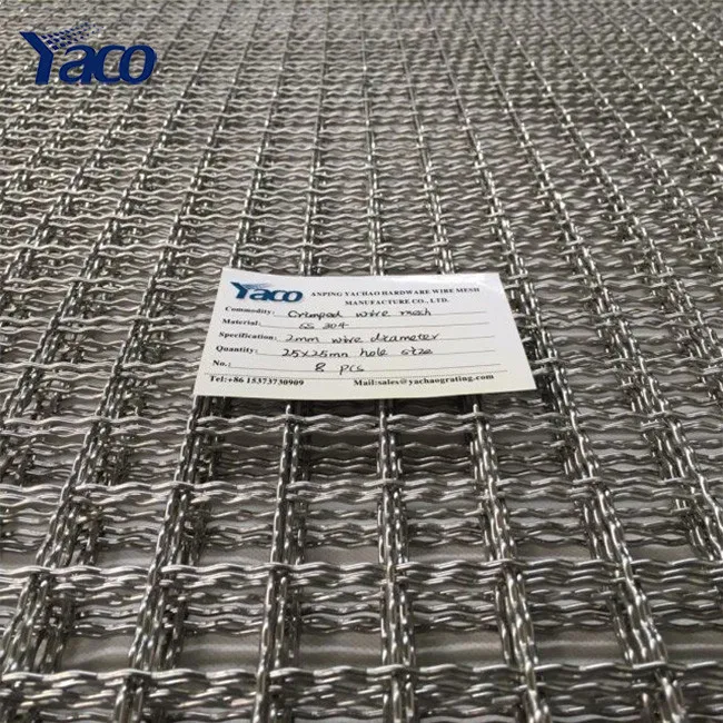 304 316 Stainless Steel Spring Steel Wire Mesh Netting