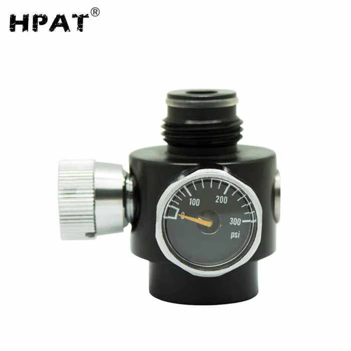 Paintball CO2 Refill Adapter - Pressure Regulator & Launcher