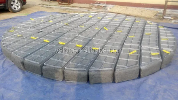 Metal Wire Mesh Demister York Mesh 421 431 Wire Mesh Demister Pad - Buy ...