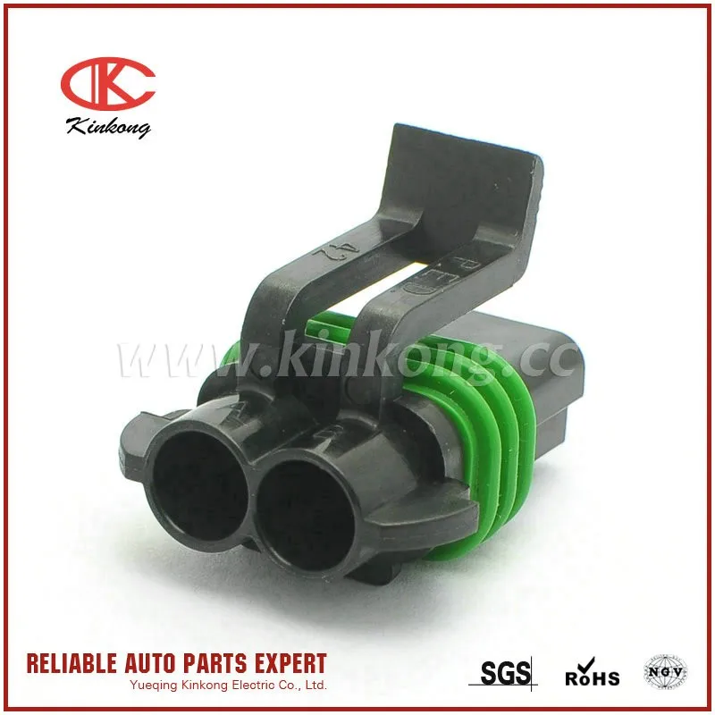 Kinkong 2 Way Female Sensor Plug Auto Wire Connector With Terminals And ...