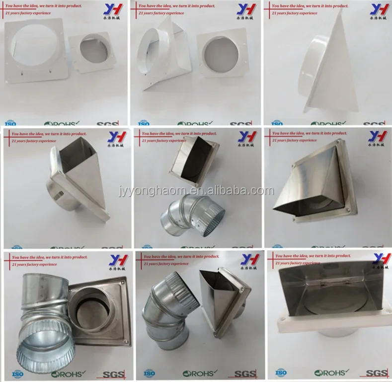 Custom Made Square Wall Air Vent With Bird Screen - Buy Wall Air Vent ...