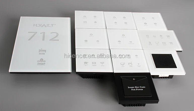 Smart Home Light Modbus RS485 Wall Switch with Customize Icons