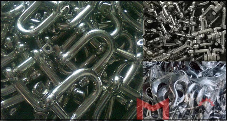 304/316 Grade Stainless Steel Strip Flat D Shackle for Boat| Alibaba.com