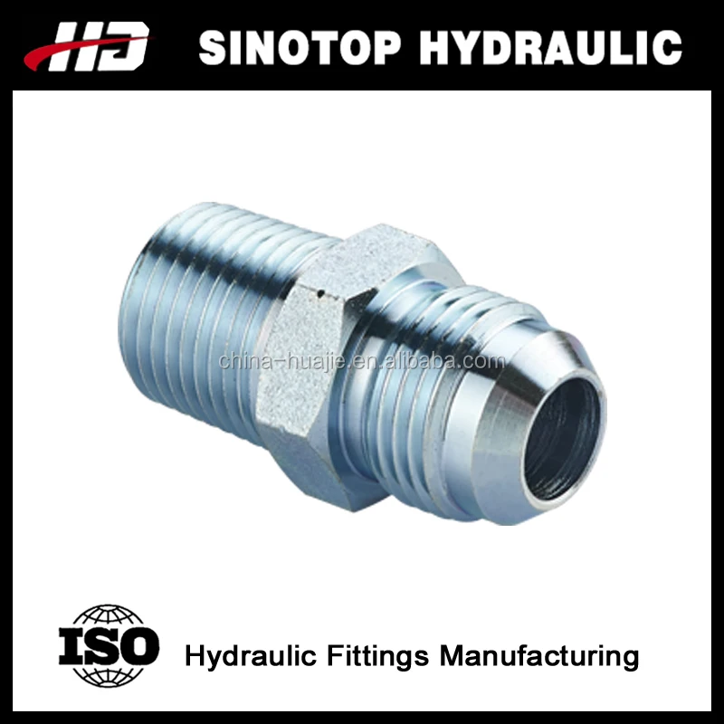 3/4" Jic 3/4"npt Male Npt To Jic Thread Adapters - Buy 3/4" Jic 3/4"npt Male,Npt To Jic Thread ...